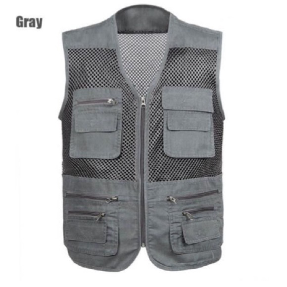 aolongweier | Jackets & Coats | Mens Lightweight Summer Mesh Vest ...